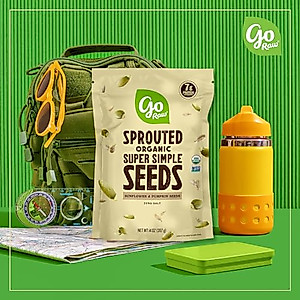 Go Raw , Sprouted Pumpkin and Sunflower Seed Mix| Keto | Vegan | Gluten Free Snacks | Organic | Superfood (Packaging May Vary), 14 oz(Single) (71450-64157), .0 Oz, Unsalted Mix 1 Pound 16.0 Ounce