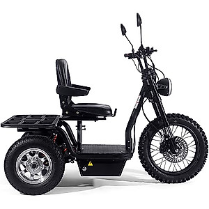 MotoTec Electric Trike 60v 1800w Black