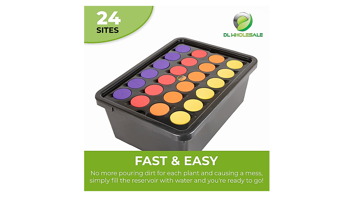 Psycloner DWC Clone Machine: Easy 24-Site Plant Propagation