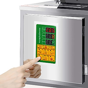 Particle Filling Machine, 10-999g Automatic Particle Weighing Filler Depenser, Intelligent Bottle Bag Pouch Split Quantitative Packing Filler with Foot Pedal for Tea Seeds Grains Flour Beans Glitter