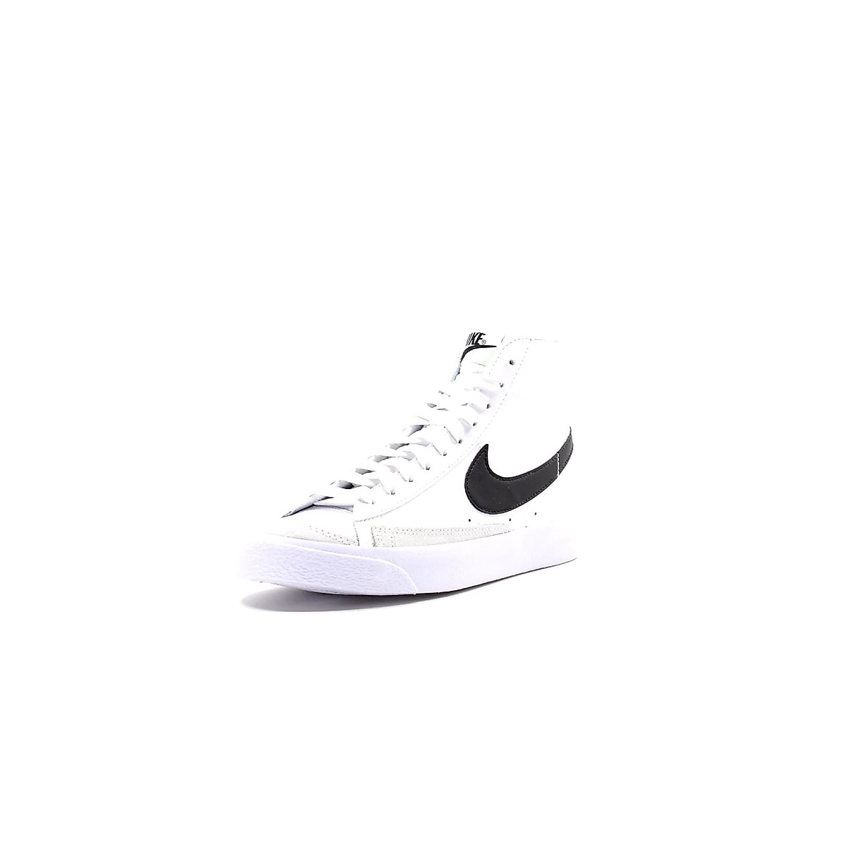 Nike Blazer Mid 77 GS White/Black-Barely Volt Size 5.5