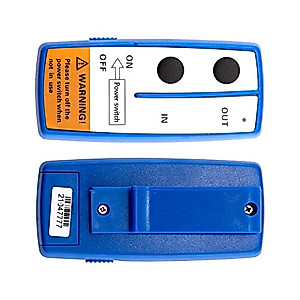 Wsays Wireless Winch Remote Control 100FT 12V Switch Handset Compatible with Most Brands of Recovery Blue with Twin Handset