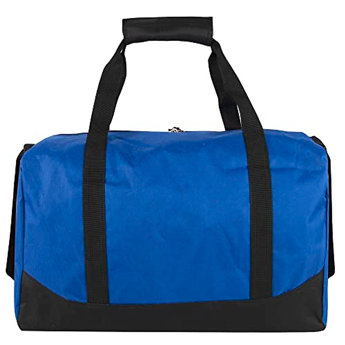 30 Liter, 17 Inch Canvas Duffle Bags for Men and Women – Travel Weekender Overnight Carry-On Shoulder Duffel Tote Bags (Blue)