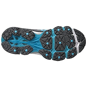 Mizuno womens Wave Creation 19 Running Shoe, High-rise/Blue Atoll/Castlerock, 8 US
