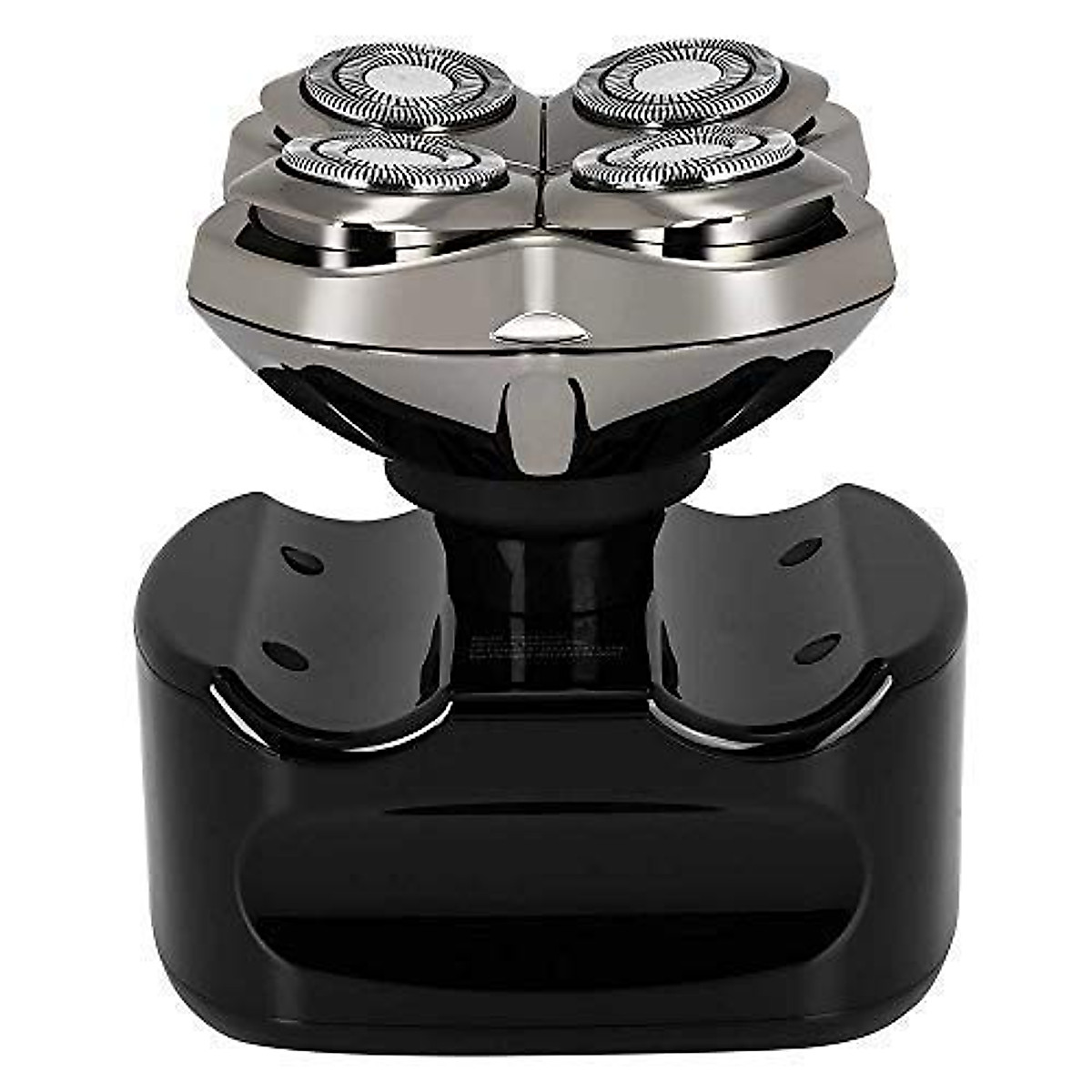 Skull Shaver Pitbull Gold PRO Head Shaver for Men,Wet/Dry 4 Razor Hair Trimmer with US USB Adapter & Charging Cable,4D Rechargeable Rotary Shaver with Lithium-Ion Battery, Water Resistant Grooming Kit