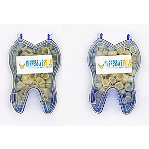 100 PCS Mixed Dental Temporary Crown Kit Anterior Front & Molar Posterior 50 of each