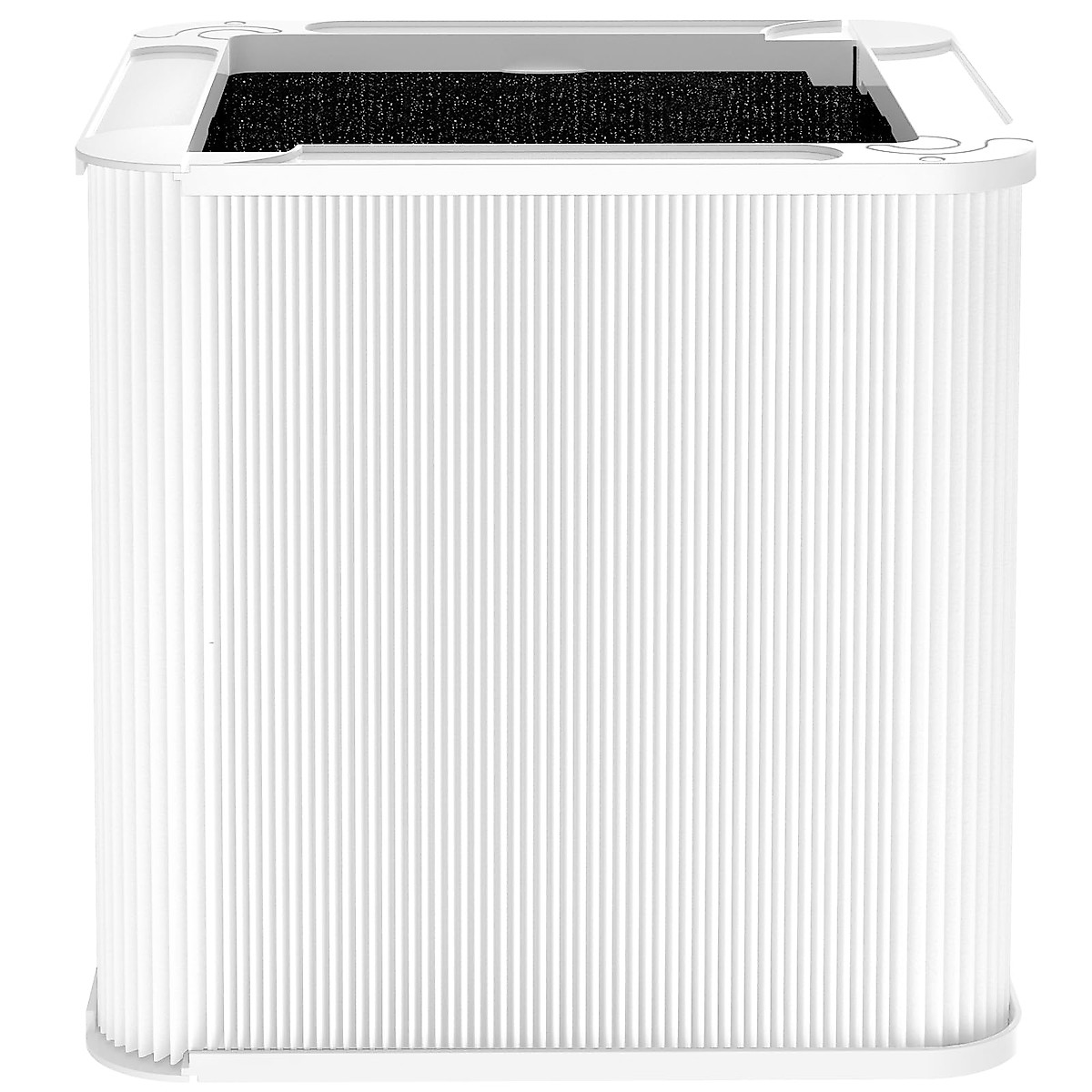 211+ Replacement Filter Compatible with Blueair Blue Pure 211+ Air Purifier, Foldable Particle and Activated Carbon Filter, White