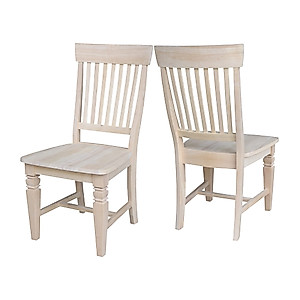 International Concepts Tall Java Chair, Unfinished