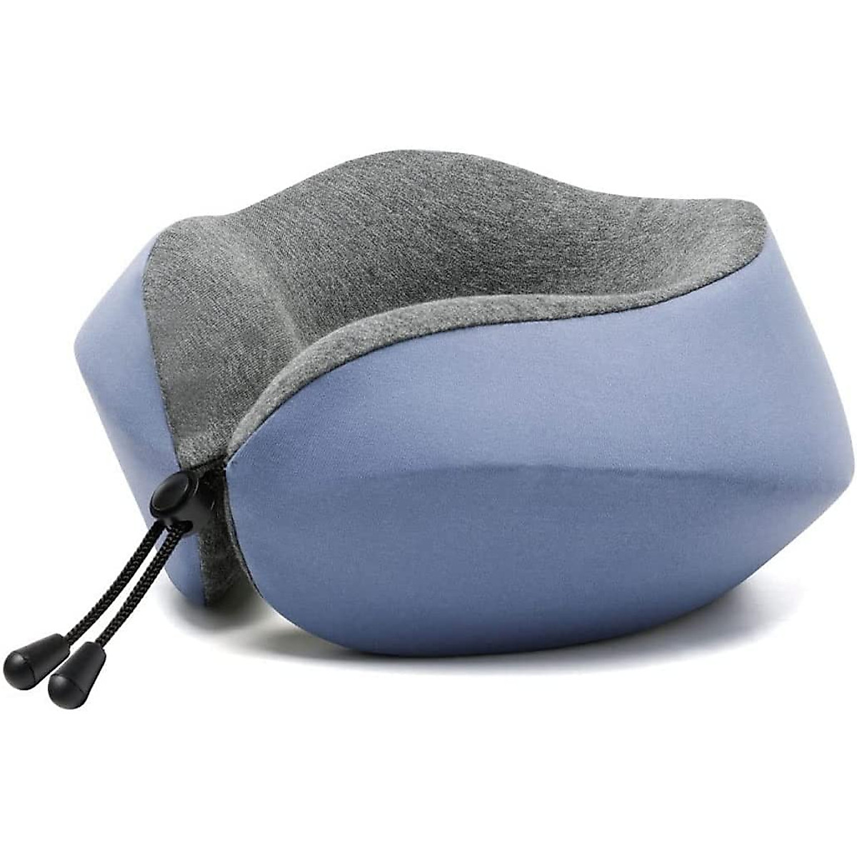 GIENEX Travel Pillow - Memory Foam Neck Pillow Support Pillow, Support Cushion U Shaped Portable Travel Pillow for Kids Adults Aircraft Car Train Office