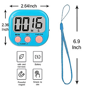 ZILLEEN Classroom Timer for Kids Teachers 2 Pack Digital Tmers