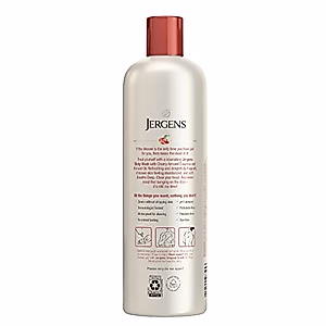 Jergens Softening Body Wash, Daily Moisturizing Skin Cleanser, Paraben Free, 22 Ounces, Infused with Cherry Almond, pH Balanced, Dye Free, Dermatologist Tested (Packaging May Vary)
