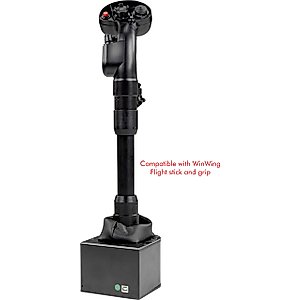 Flight Stick Grip Extension Kit Configuration #7 Compatible with Thrustmaster Warthog, F-16C Viper HOTAS, F/A 18, VirPil, WinWing and Moza AB9 Flight Sticks And Bases