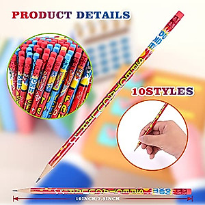 Kolewo4ever 200 Pieces Inspiring Pencils Motivational Encouragement Pencils Positive Pencils for Teachers Classrooms Reward Birthday Party Kids Gifts Supplie School,Learning Activities (200)
