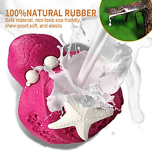 ROYAL PETS USA Indestructible, Durable & Tough Octopus Dog Chew Toy for Aggressive Chewers. Slow Treat Dispensing Interactive Toys for Small, Medium & Large Breed with 100% Natural Rubber & Flavor.