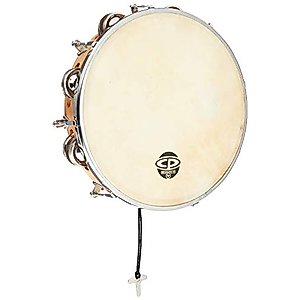 CP391 10" Tunable Tambourine, Wood