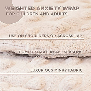 Weighted Neck and Shoulder Wrap (Latte)