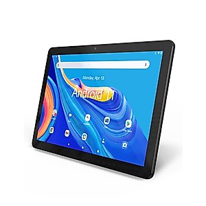 Tablet 10.1 Inch Android 11 Tablets,Quad-Core Processor 3GB RAM 64GB ROM,1280 * 800 IPS Touch Screen,Dual Speaker,2.0 Front + 8.0 MP Rear Camera,Long Battery Life and GMS Certified Tablet
