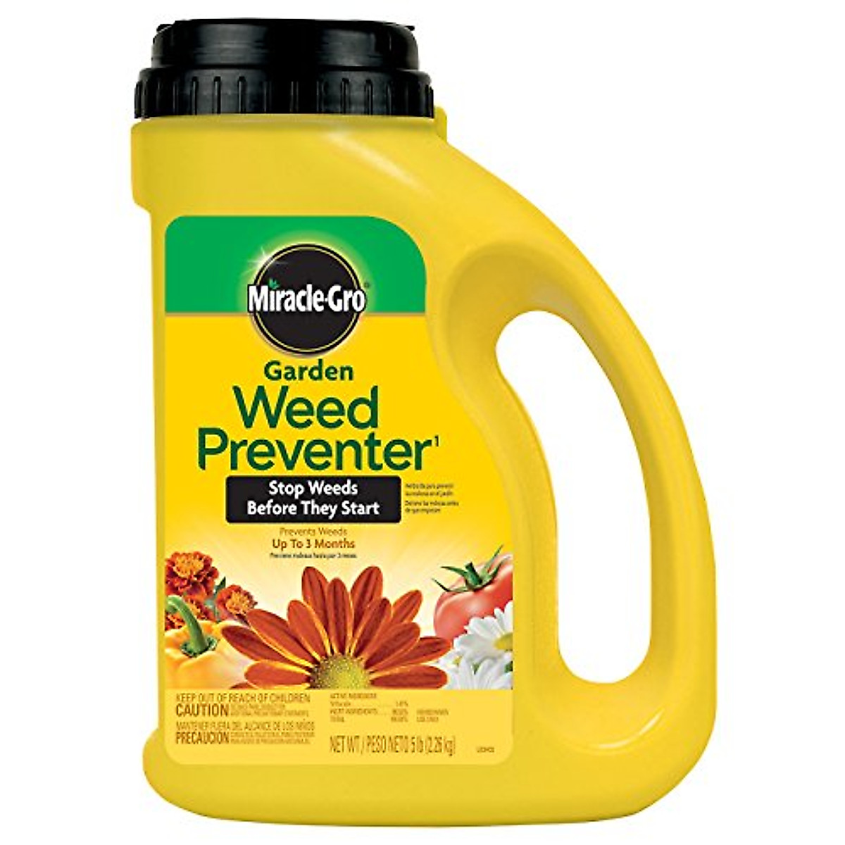 Miracle-Gro 100475 Garden Weed Preventer (6 Pack), 5 lb