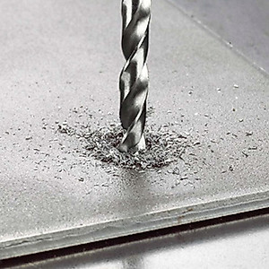 Bosch 2608595064 Metal Drill Bit Hss-G 5, 5mmx57mmx3.66In 10 Pcs