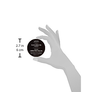 NYX PROFESSIONAL MAKEUP Color Correcting Powder, Banana, 0.21 Ounce