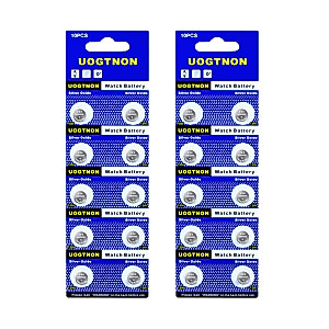 UOGTNON 394 SR936SW Watch Battery 1.55V Silver Oxide Button Cell (20-Pack)