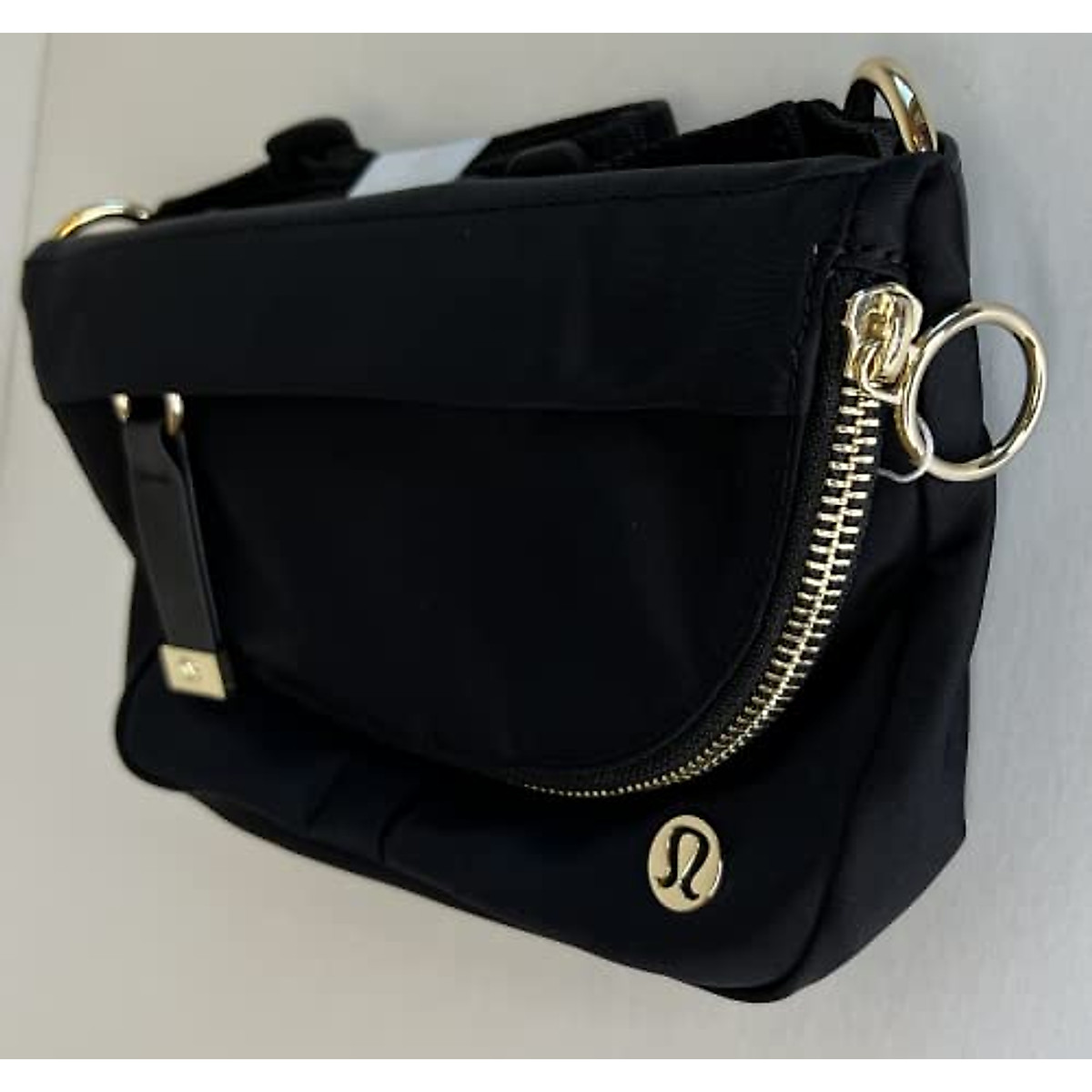 Lululemon All Night Festival Bag Micro (Black/Gold)