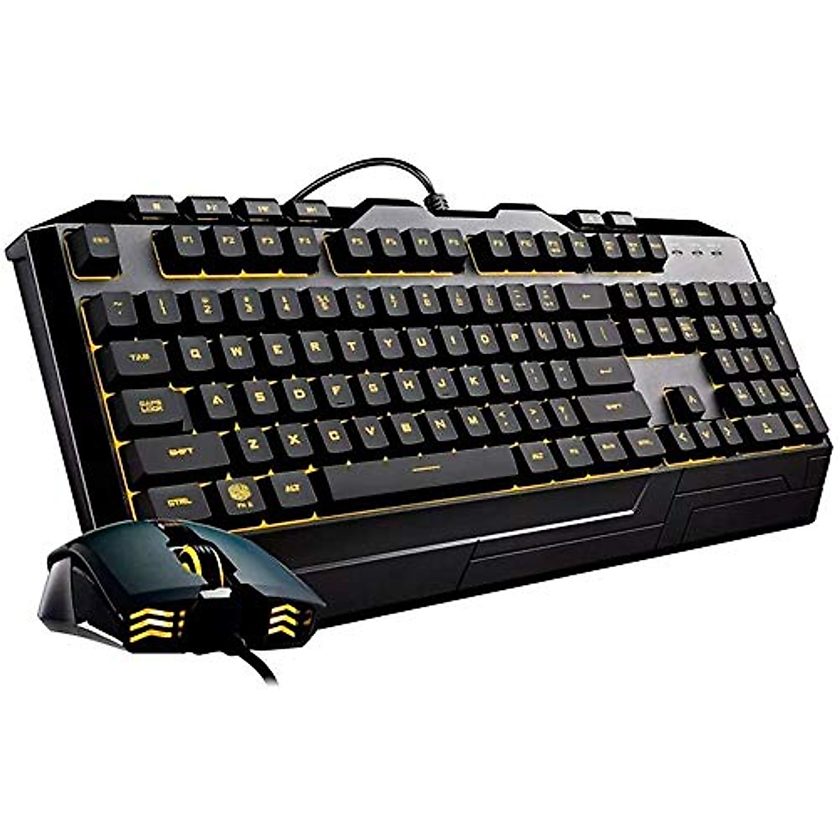 Cooler Master Devastator 3 Gaming Keyboard & Mouse Combo, 7 Color Mode LED Backlit, Media Keys, 4 DPI Settings, Model:SGB-3000-KKMF1-US
