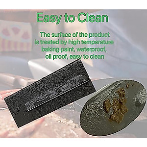 Wind Guards for Blackstone 36' Griddle, Magnetic Wind Screens, Blackstone Griddle Accessories, Fit for Blackstone Grill, Magnetic Stainless Steel Wind Screens Protect Flame Hold Heat (Iron, 36"inch)