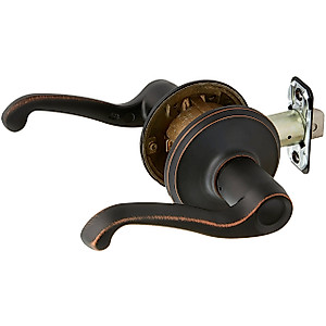 WEISER LOCK F10VFLA716 F10V FLA 716 AB Flair Passage Lever