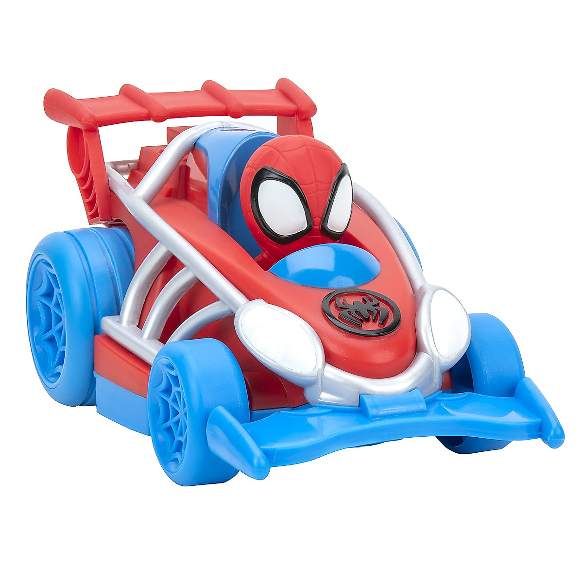 Marvel Spidey and His Amazing Friends Webbed Wheelie Vehicle - Features Built-in Spidey Super Hero