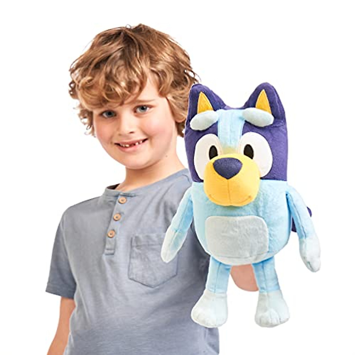 Bluey - 13" Talking Plush - Interactive - Sing Along, 9 Different Phrases