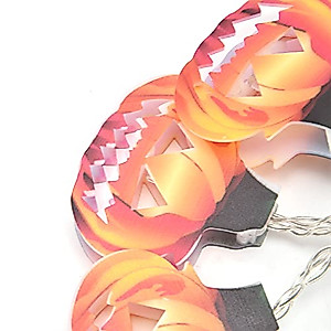 Light String, Simple Installation LED Pumpkin Light Battery Power Supply 10LED for Home for Courtyard for Garden