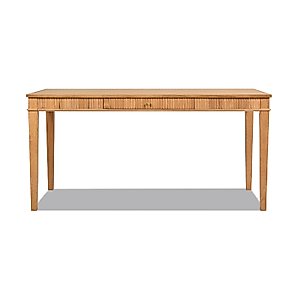 Jennifer Taylor Home Dumont Modern Farmhouse 1-Drawer Fluted Home Office Writing Desk