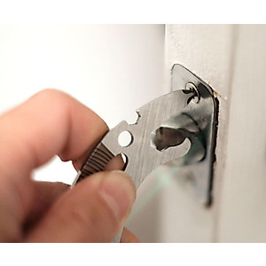 Star Trek Klingon Bat'leth 6-In-1 Multitool Kit | Includes Screwdriver, Wrench, Bottle Opener, Cord Cutter, Hand Tools | Pocket-Sized Portable Survival Camping Tool