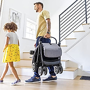 Evenflo Gold Otto Self-Folding Lightweight Travel Stroller (Sapphire Blue)