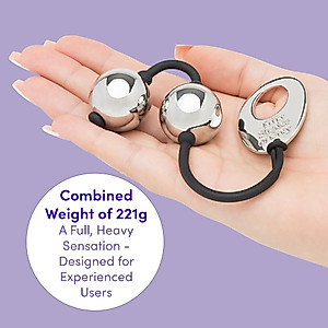 Fifty Shades of Grey Inner Goddess Silver Pleasure Balls - Exercise Kegel Balls for Women - 221g