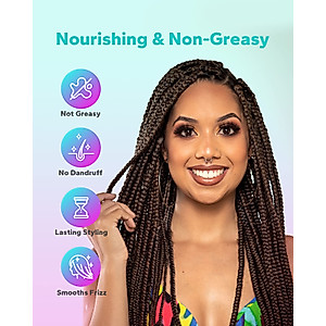 StyleShark Non-Greasy Hair Wax Stick for Styling Flyaways and Frizz - 2.7 oz Wax for Edge Control on Wigs and Hair