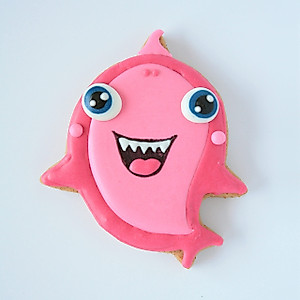 Little Shark Cookie Cutter, 3.75" Made in USA by Ann Clark