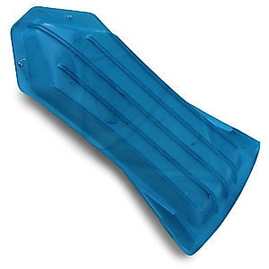 Flexible Flyer Slalom Master Steerable Snow Sled. Plastic Sno Slider Bobsled (48 x 26 x 4 inches)