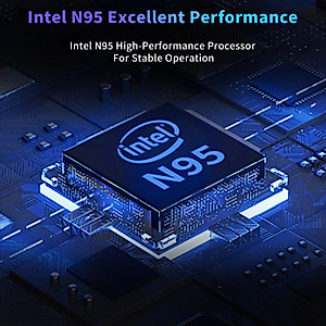 BINTEC 2-in-1 Laptop,14" IPS 2.5K(2160x1440) Touchscreen,Intel 12th Generation Alder Lake N95(up to 3.4GHz),12GB DDR5,Long Battery Life,Windows 11,Bluetooth 4.2,2.4G/5Gwifi (Silver/12G+512GB SSD)