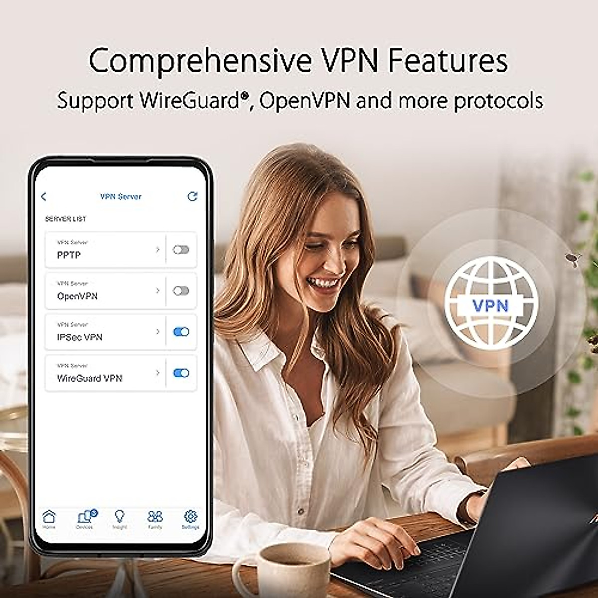 ASUS ZenWiFi AX Mini (XD5) Dual-band Whole Home Mesh WiFi System (3 Pack), WiFi 6, 802.11ax, up to 5000 sq ft & 5+ rooms, AiMesh, Lifetime Internet Security, Parental Controls, Easy Setup