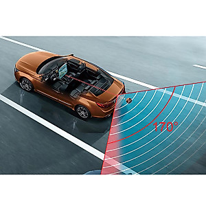 XINLIYA Backup Camera for Car, Car Rear View Reverse Camera 12 LED Night Vision, Waterproof Dustproof 170°Wide Angle Universal for Cars, SUVs, Vehicles, Trucks