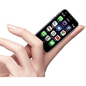 Mini Smartphone iTiny 12 Pro Max - The World's Smallest 12 Pro Max 4G LTE Android Mobile, Super Small 3" HD TouchScreen Global Unlocked Great for Kids 3GB RAM / 32GB ROM Tiny iPhone XII Pro Look Alike