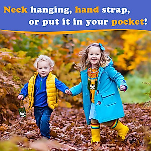 OBUBY Real Binoculars for Kids Gifts for 3-12 Years Boys Girls 8x21 High-Resolution Optics Mini Compact Binocular Toys Shockproof Folding Small Telescope for Bird Watching,Travel, Camping, Camo