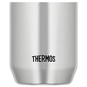 Thermos JDH-280P S Vacuum Insulated Cup, 9.5 fl oz (280 ml), Stainless Steel, Set of 2