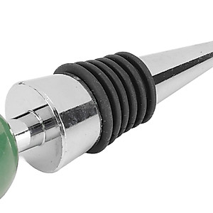 Decorative Wine Stopper Quartz Crystal Wine Bottle Stopper Beverage Stopper Bottle Stopper Corks for Wine Reusable Wine Stopper for Gift Bar(#3)