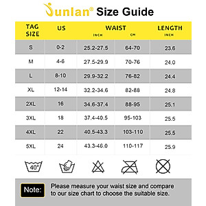 Junlan Sauna Suit for Women Waist Trainer Vest for Women Sweat Tank Top Shaper for Women with Zipper (Black, Large)