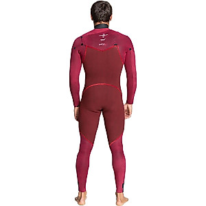 Quiksilver Mens 3/2 Sessions Chest Zip Wetsuit - Black | Medium