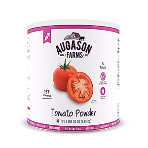 Augason Farms Tomato Powder Emergency Food Storage 3 lbs 10 oz