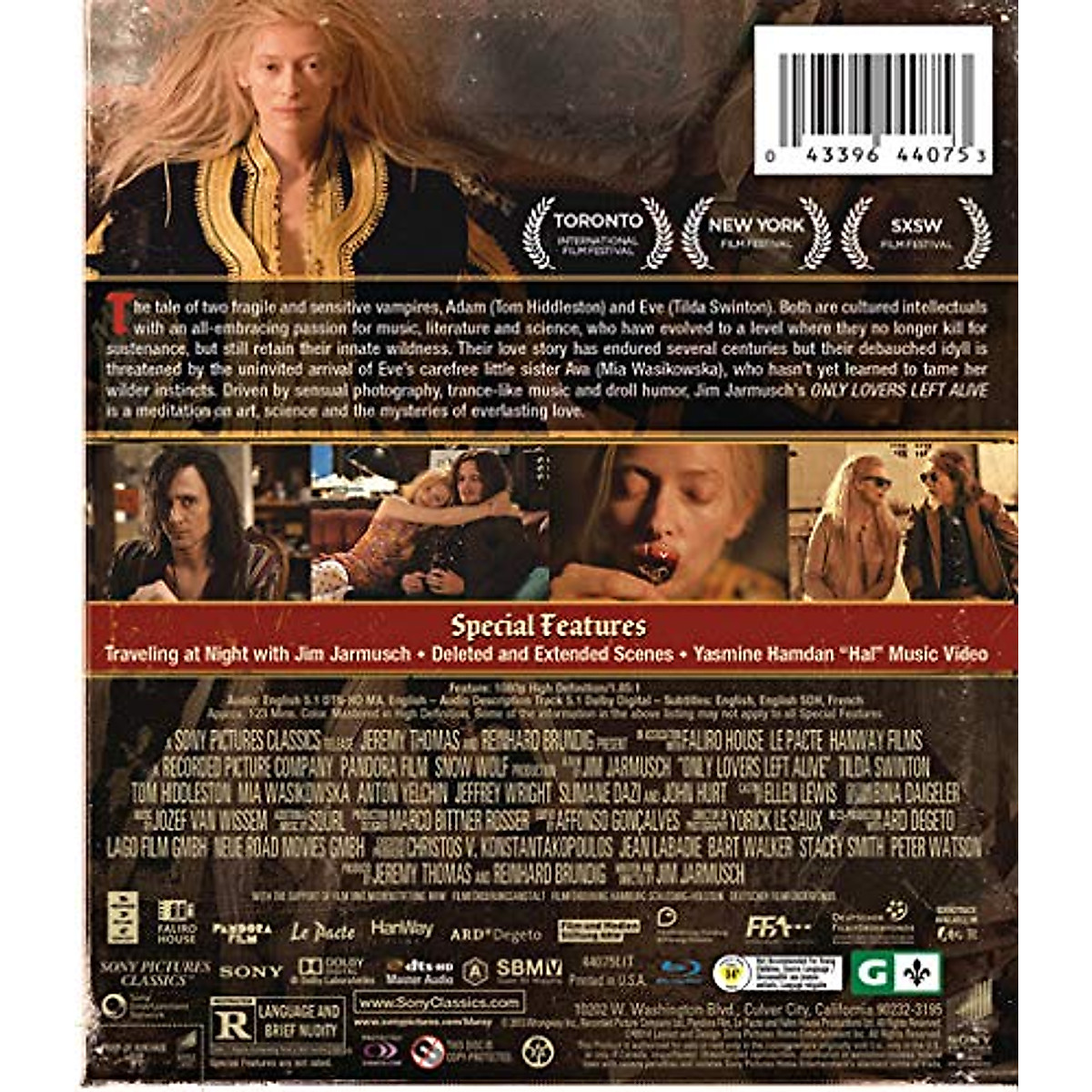 Only Lovers Left Alive [Blu-ray]